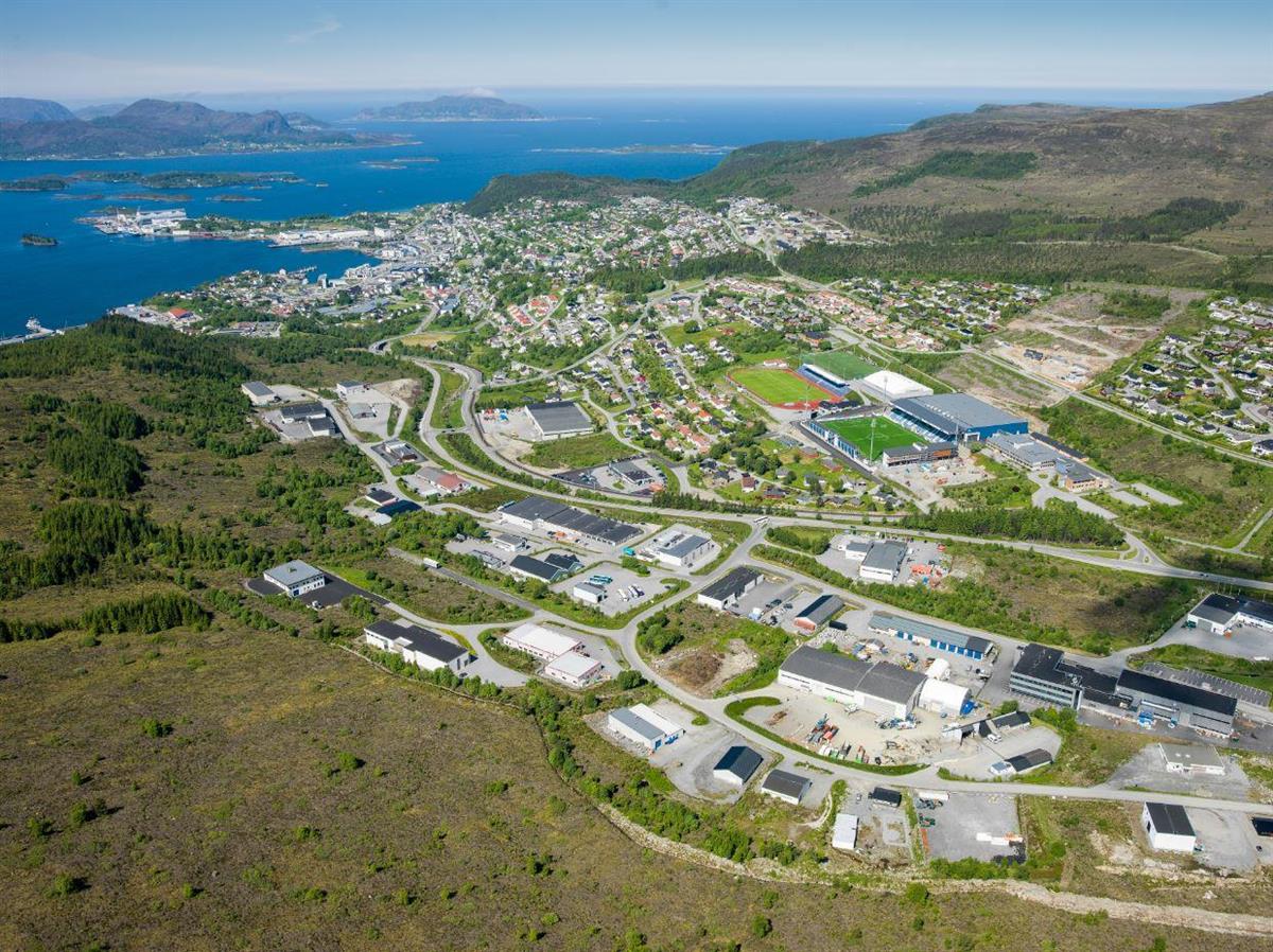 Næringstomter i Saunesmarka - Ulstein kommune