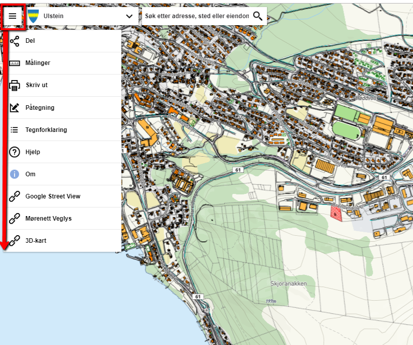 Tips og triks for bruk av kommunens kartklientar - Ulstein kommune